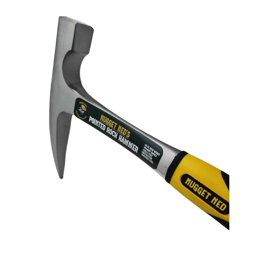 Nugget Ned's - Pointed Rock Hammer Prospectors & Miners FNQ